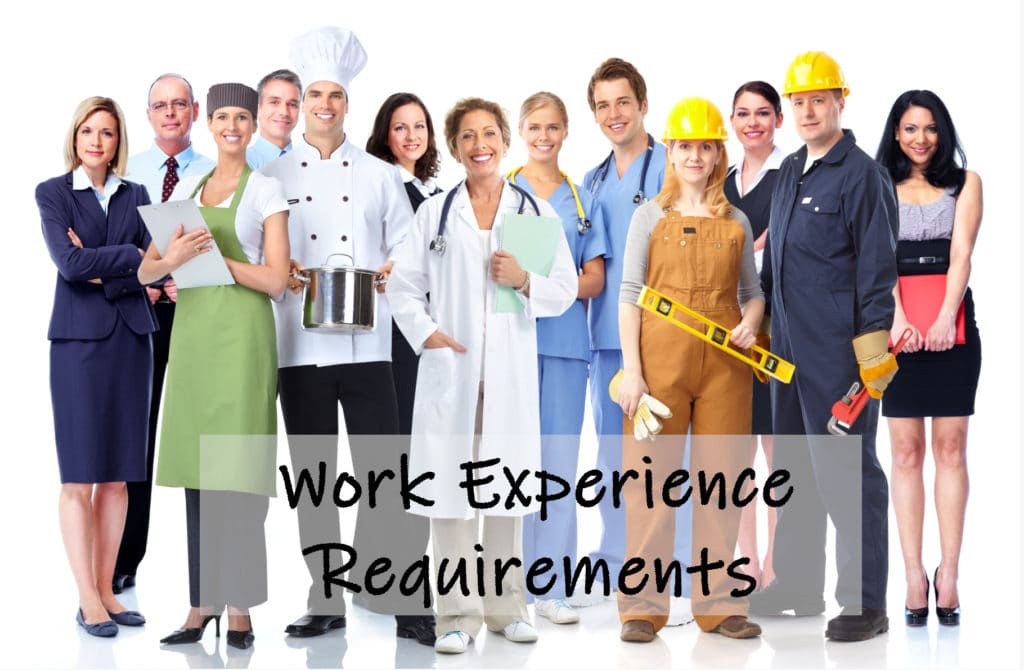 Minimum Work Experience Requirements - Immigration Gurus
